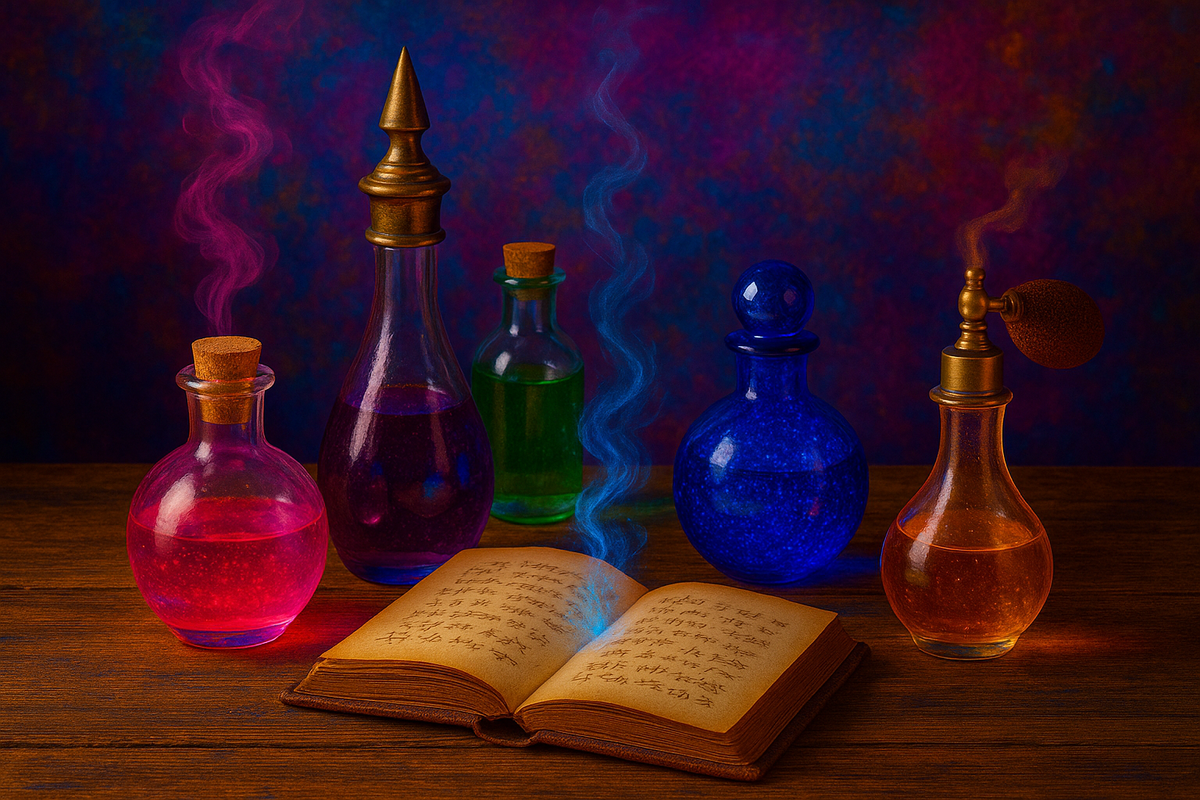 Pociones y Perfumes Mágicos – Wicca Colombia | Escuela de Magia ...